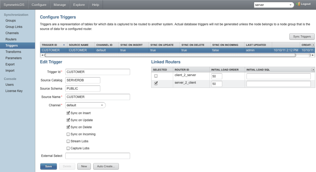 SymmetricDS 2.4 Data Transformation Overview and Examples - Jumpmind