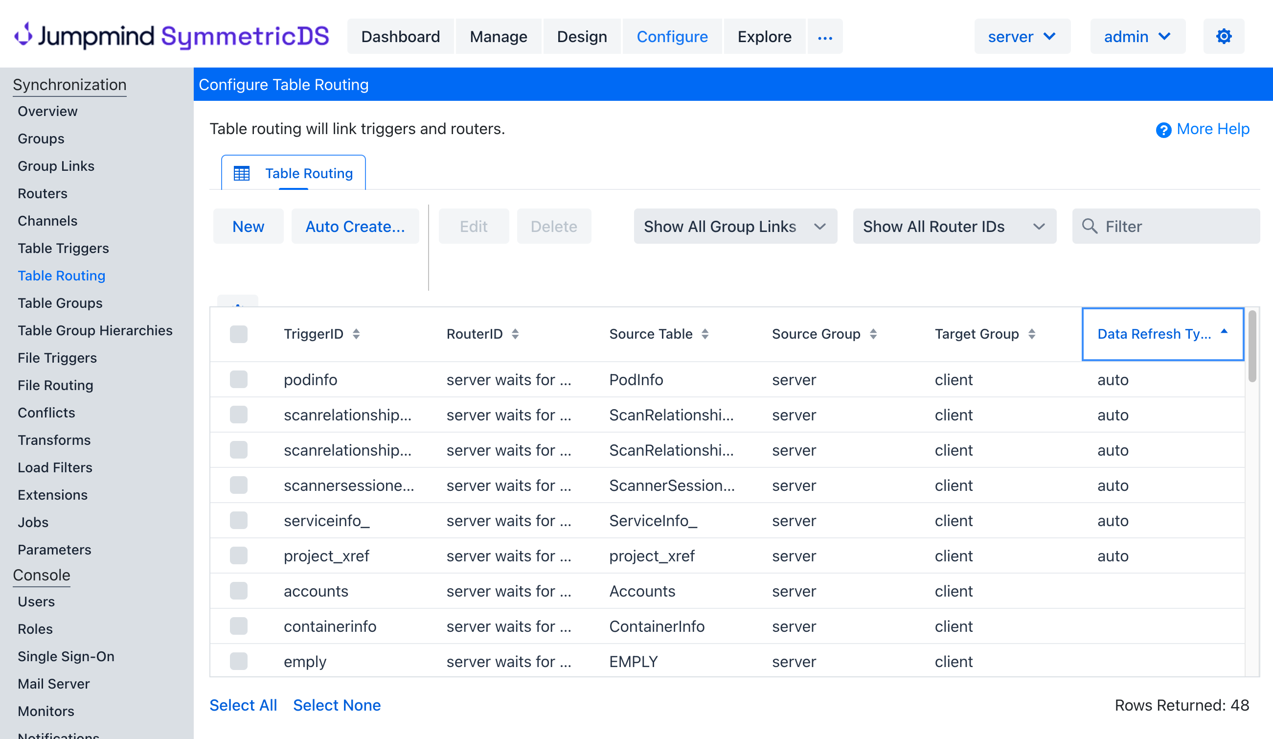 Time-based replication using SymmetricDS